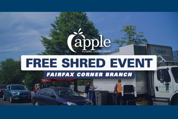 Apple Federal Credit Union Free Shred Event | Fairfax Corner